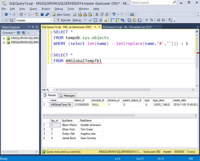 Exploiting Sql Server Global Temporary Table Race Conditions