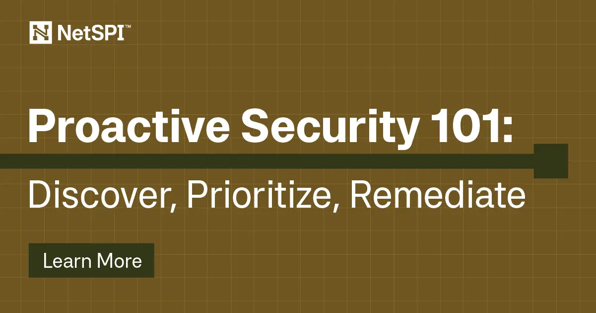 Proactive Security 101 Discover Prioritize Remediate
