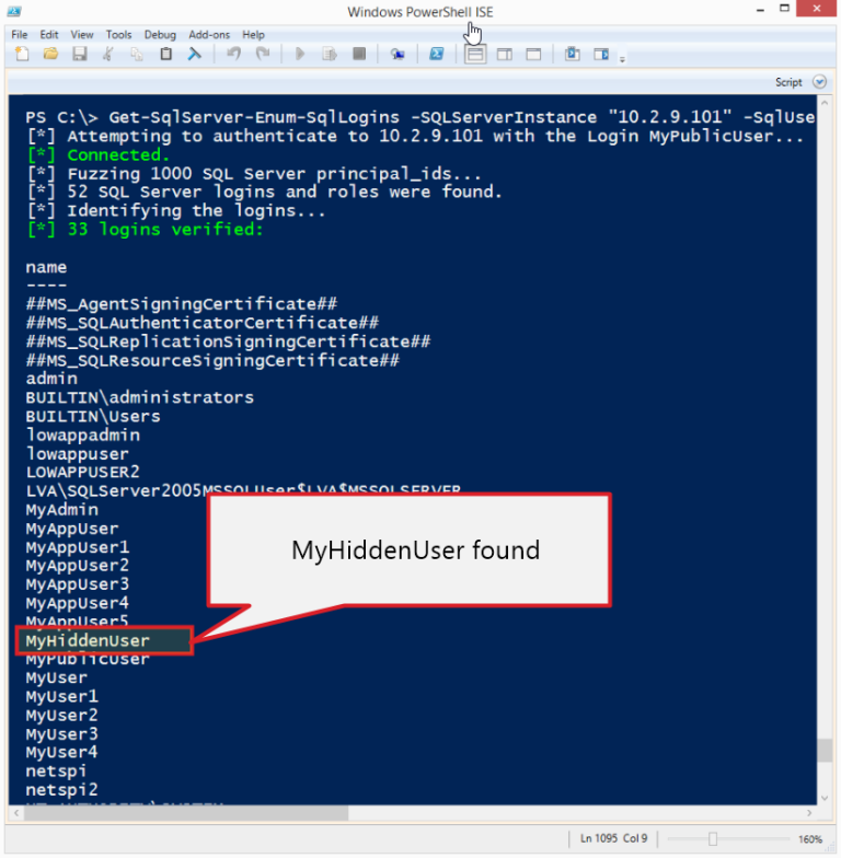 Hacking SQL Server Procedures – Part 4: Enumerating Domain Accounts