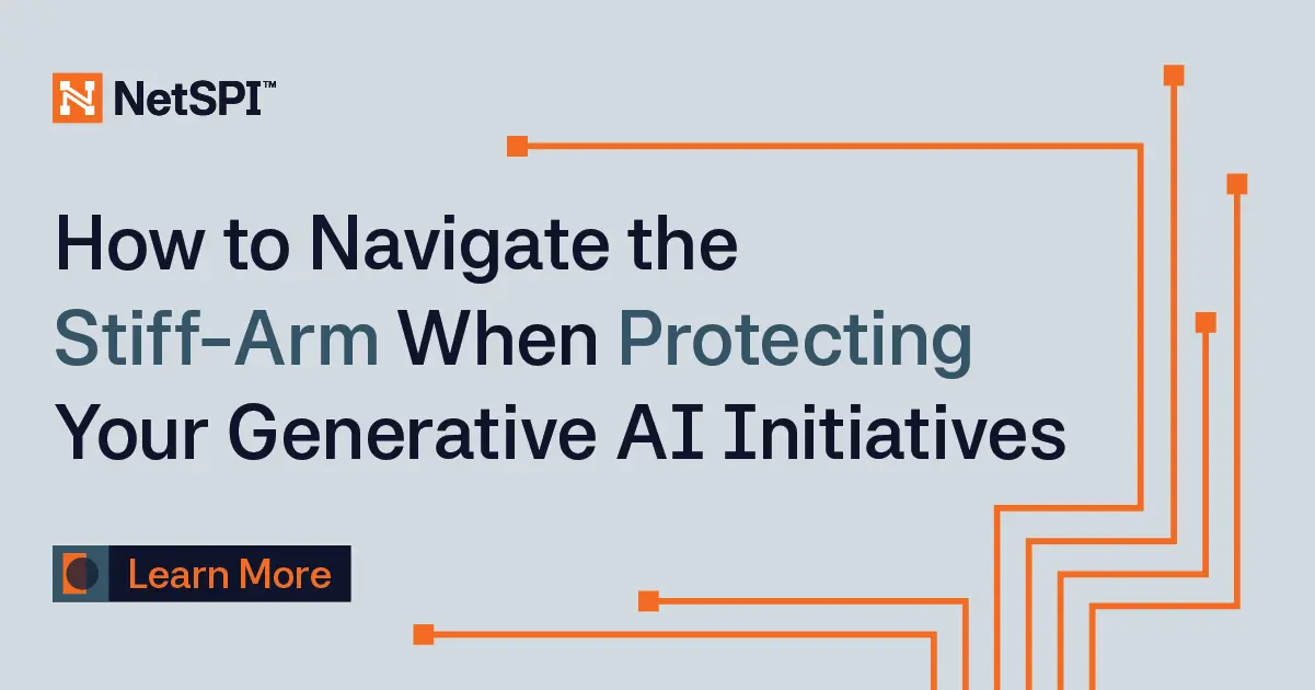 Navigate the Stiff-Arm for Generative AI Security