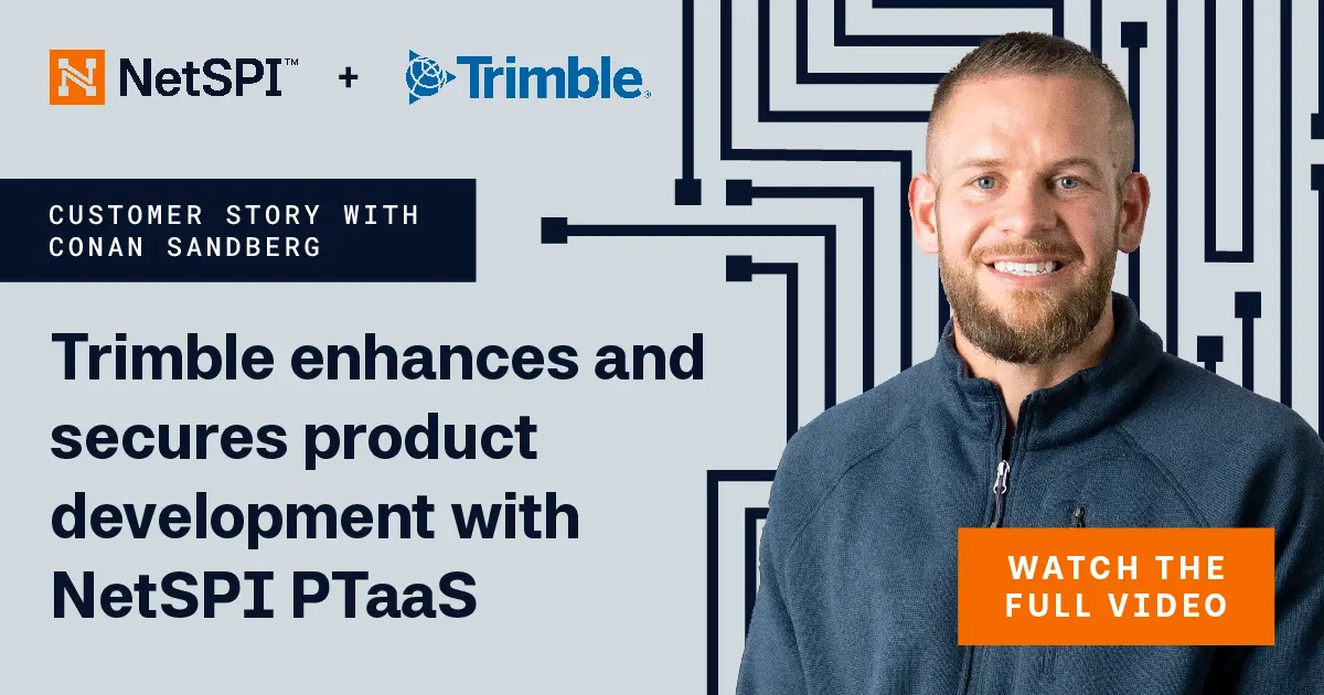 Trimble Streamlines Product Security with NetSPI PTaaS