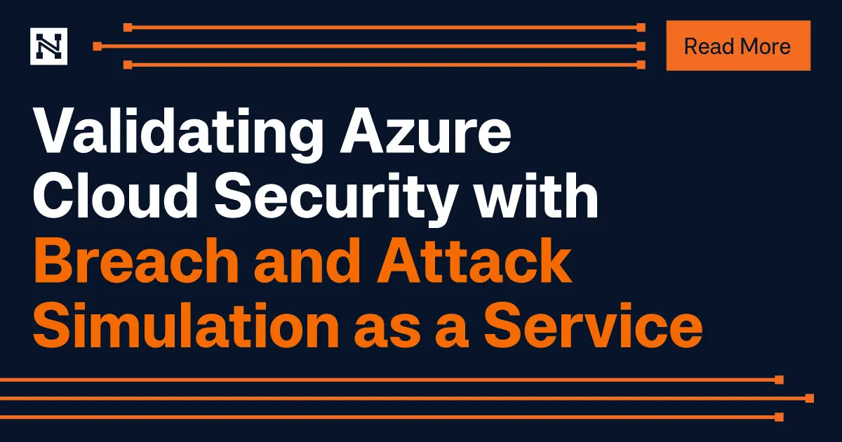 Validating Azure Cloud Security with BAS as a Service