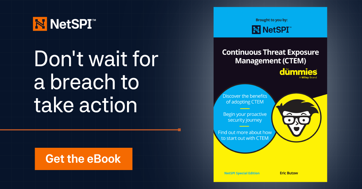 CTEM - Continuous Threat Exposure Management | NetSPI Proactive Security